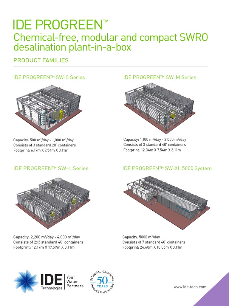 Chemical-Free, Modular and Compact SWRO Desalination Plant-In-A-Box ...