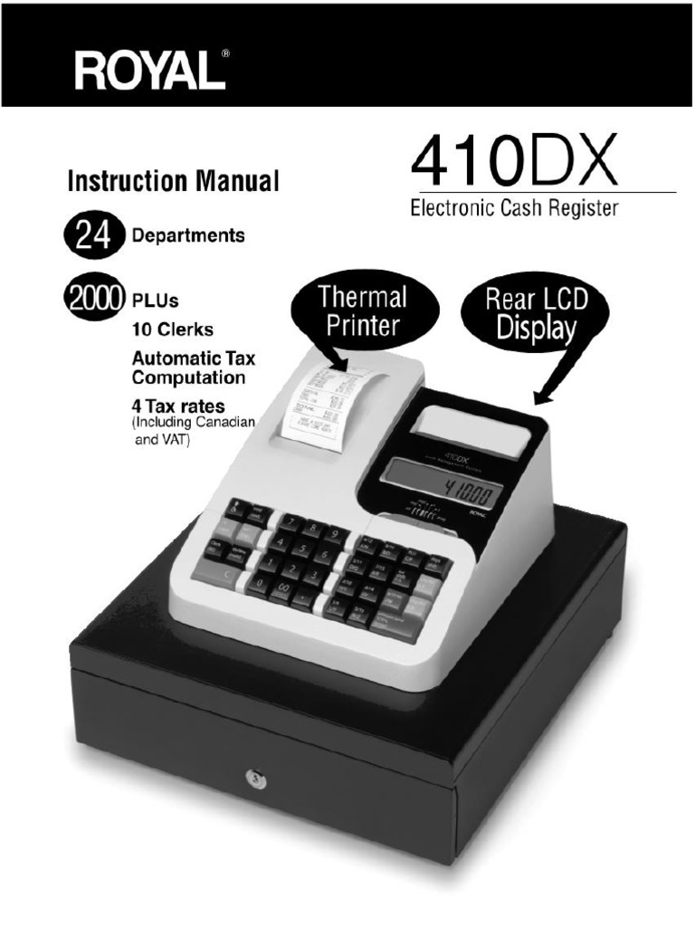 410dx Manual | PDF | Receipt | Radio