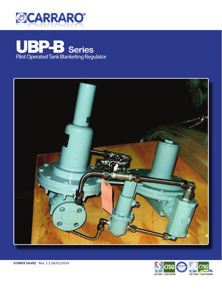 UBP-B Series Catalogue | PDF | Valve | Gases