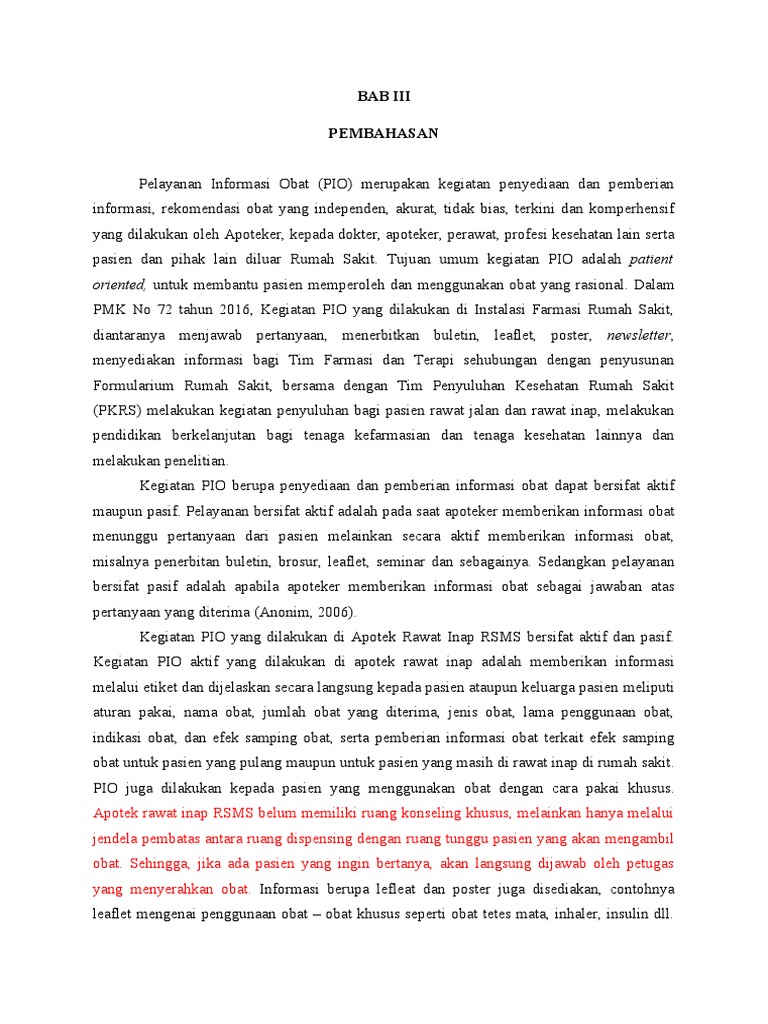 Tugas Minggu 3 Stase Ranap (Tami - Bab 3) | PDF | Kesehatan Holistik