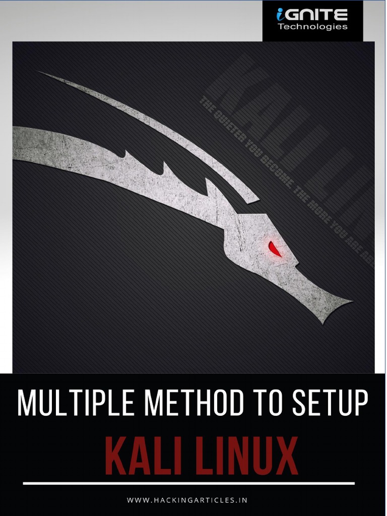 Installation of Kali Linux | PDF | Hyper V | Virtualization
