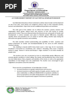 Accomplishment Report BSP GSP Encampment | PDF | Scouting | Outdoor ...