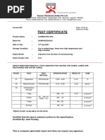 Ashirvad Pipes Pvt. LTD.: Test Report of Upvc Agri Pipes As Per Is 4985 ...