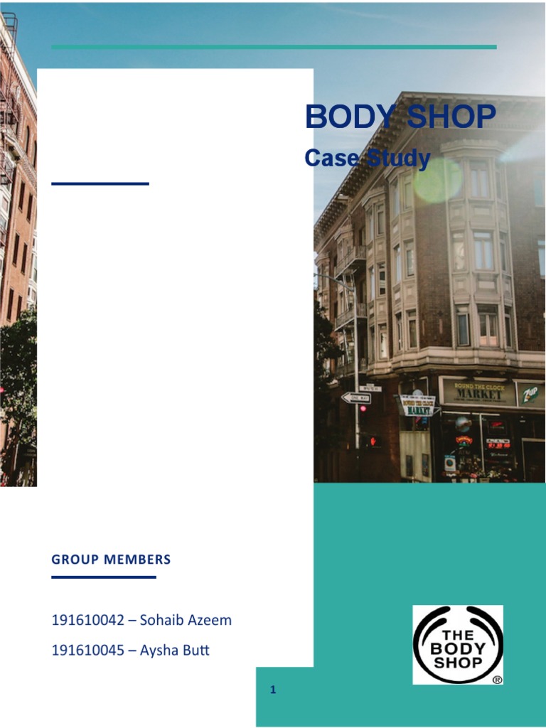 The Body Shop Case Study in Pakistan | PDF | Cosmetics | Retail