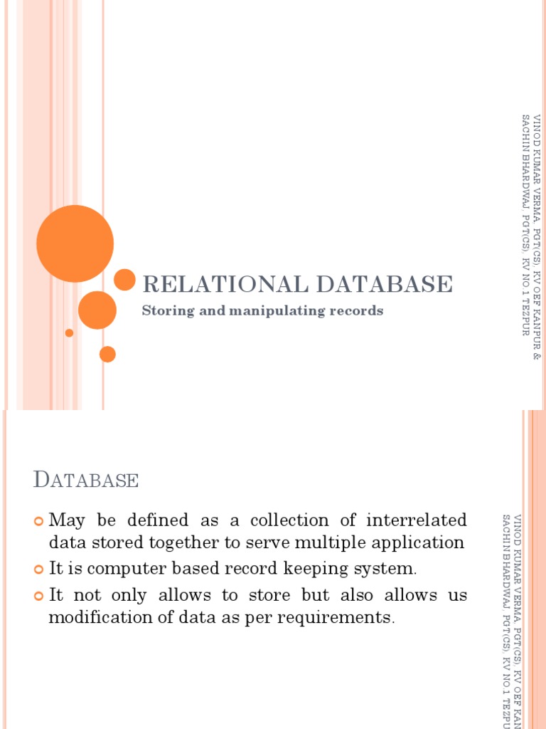 RDBMS - SQL | PDF | Databases | My Sql