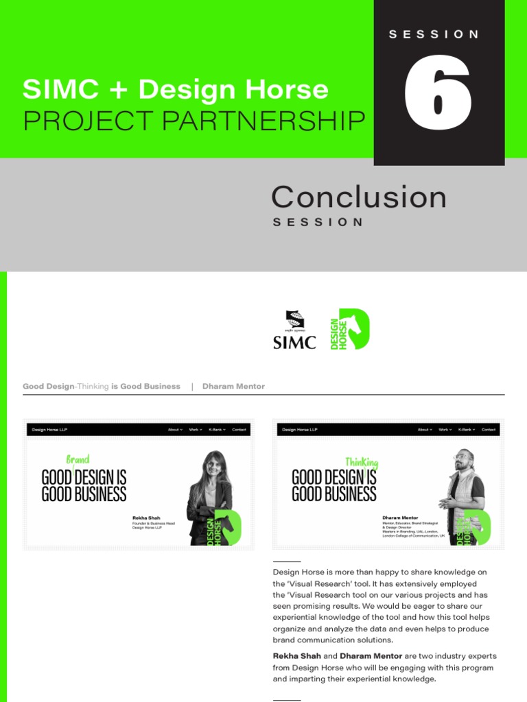 SIMC - Session 6 On Visual Research by Dharam Mentor, Symbiosis ...