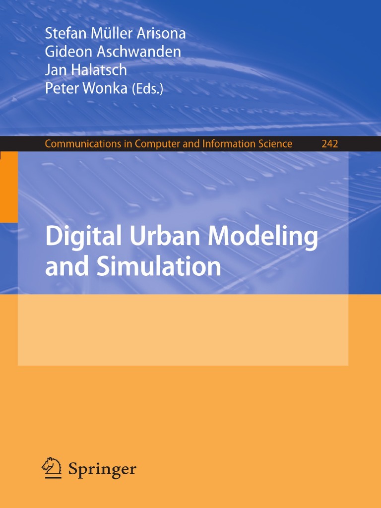 Digital Urban Modeling and Simulation | PDF | Sustainability | System