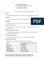 Paracetamol Solubility | PDF | Solubility | Solvent