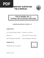 Types of Surveying Field Note | PDF | Surveying | Science