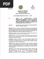 JMC No. 1 S. 2020 - Occupational Safety and Health (Osh) Standards For ...