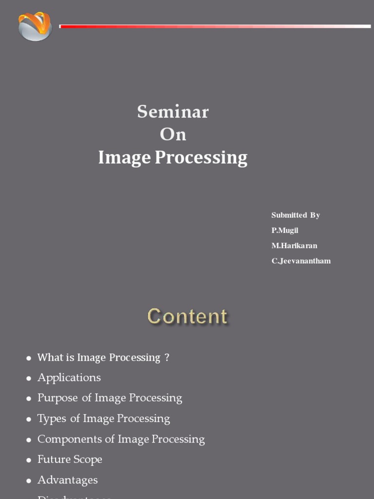 Future Scope of Image Processing | PDF | Image | Sensor