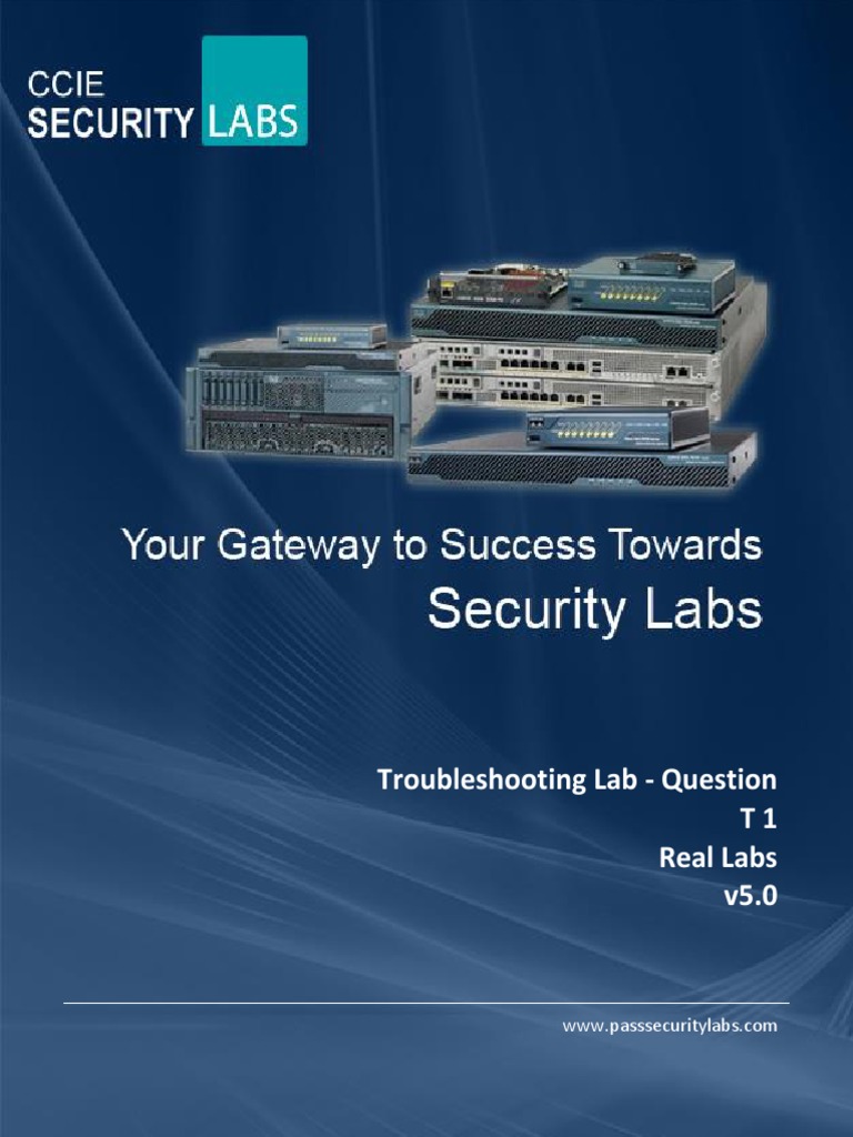 Troubleshooting Lab Questions from Pass Security Labs | PDF | Network ...