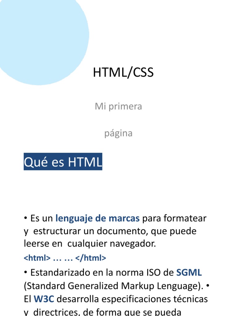 Guía Completa de HTML y CSS Básico | PDF | HTML | Lenguaje de marcado