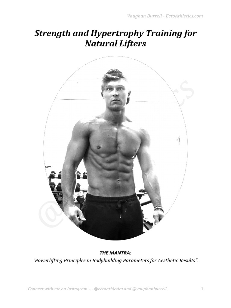 EA FREE Guide To Strength Hypertrophy For Natural Lifters | PDF ...