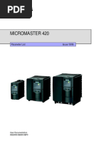 SINAMICS SINAMICS V20 Inverter - Fault and Warning Codes | PDF ...