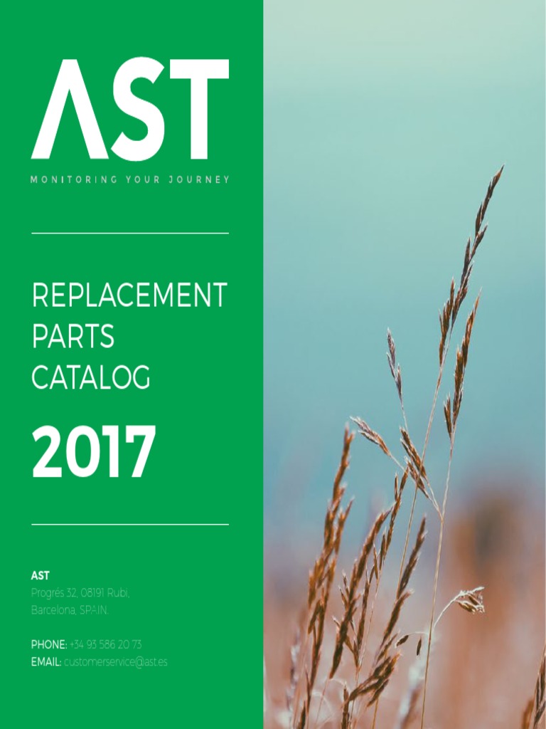 Replacement Parts Catalog | PDF | Manufactured Goods | Vehicle Parts