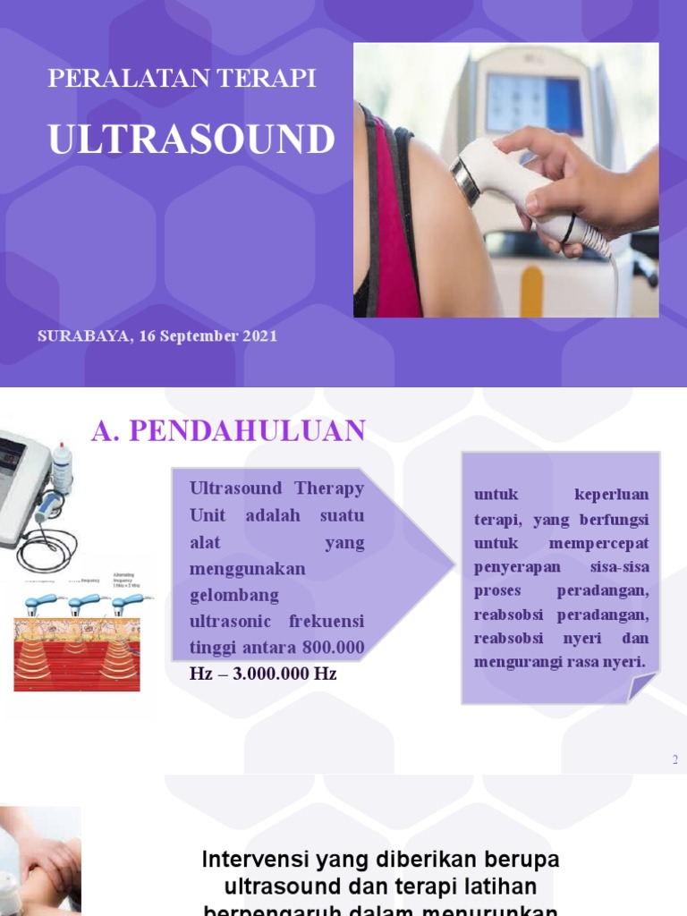 Fungsi dan Pemeliharaan Terapi Ultrasound | PDF | Kesehatan Holistik ...