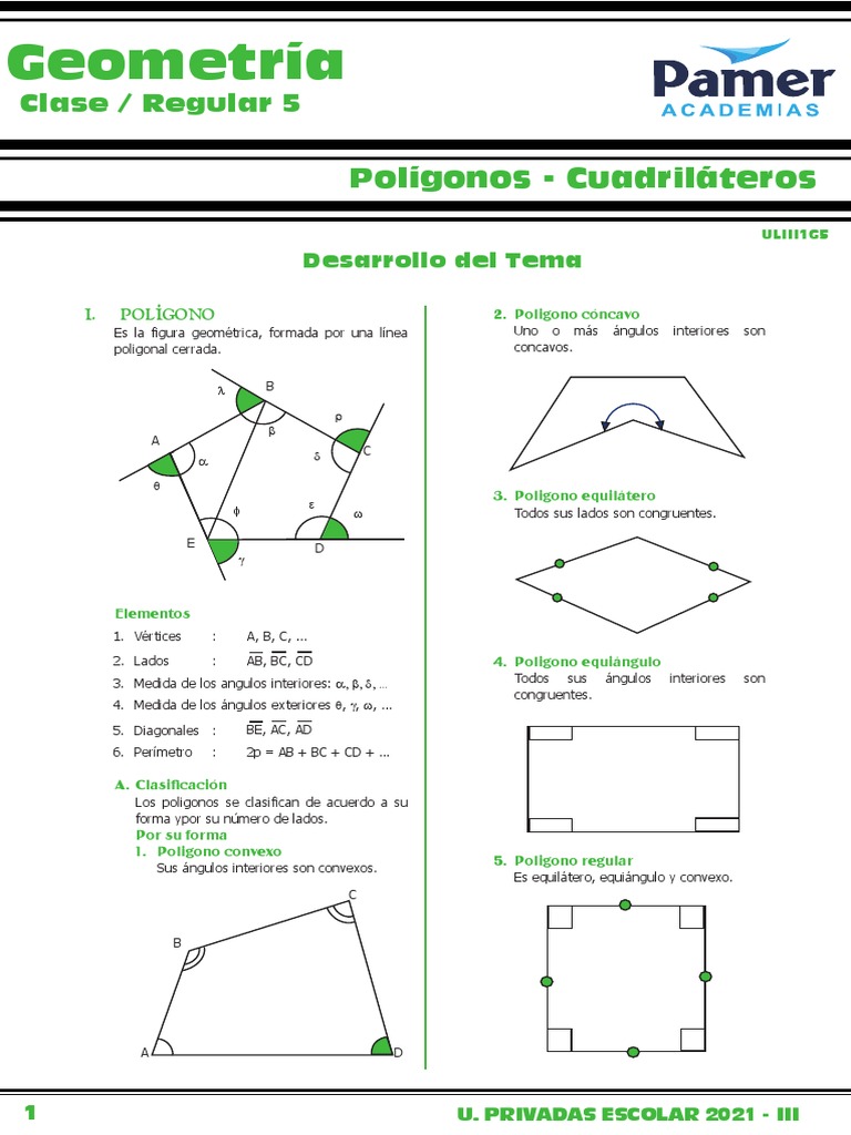 Geometria - Sem 5 | PDF | Geometría euclidiana | Formas geométricas
