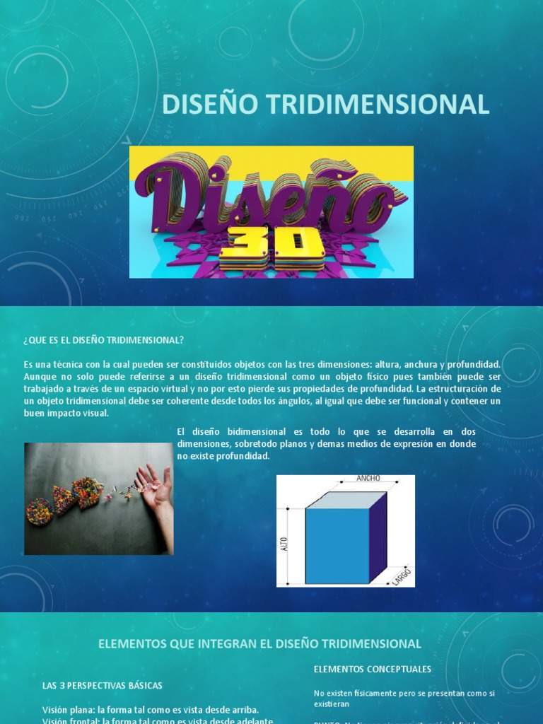 Diseño Tridimensional | Descargar gratis PDF | Diseño | Espacio