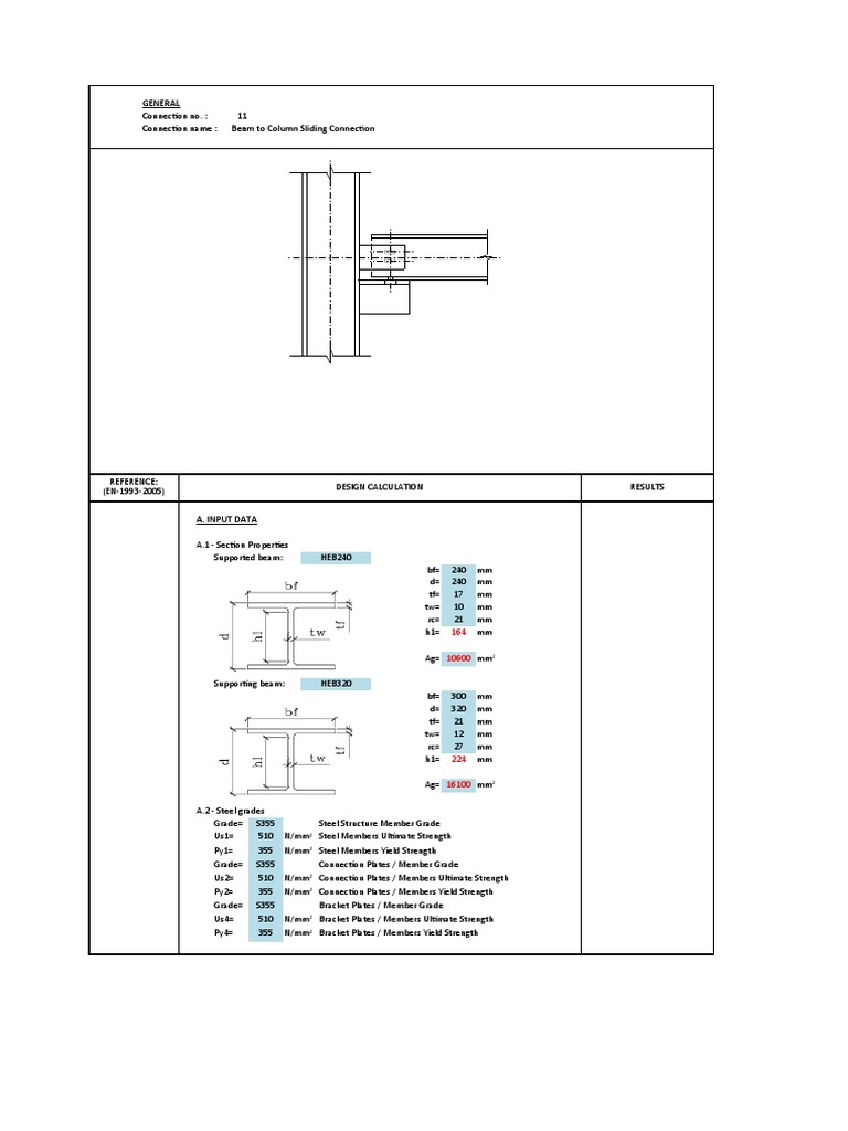Moment Connection With Haunch Flush End | PDF | Screw | Beam (Structure)