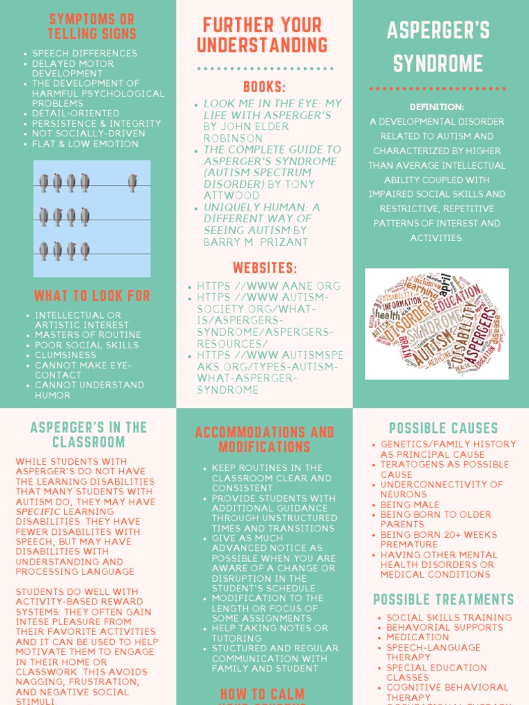 Pamphlet | PDF | Asperger Syndrome | Autism