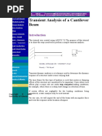 ANSYS Transient Analysis Guide | PDF | Normal Mode | Nonlinear System