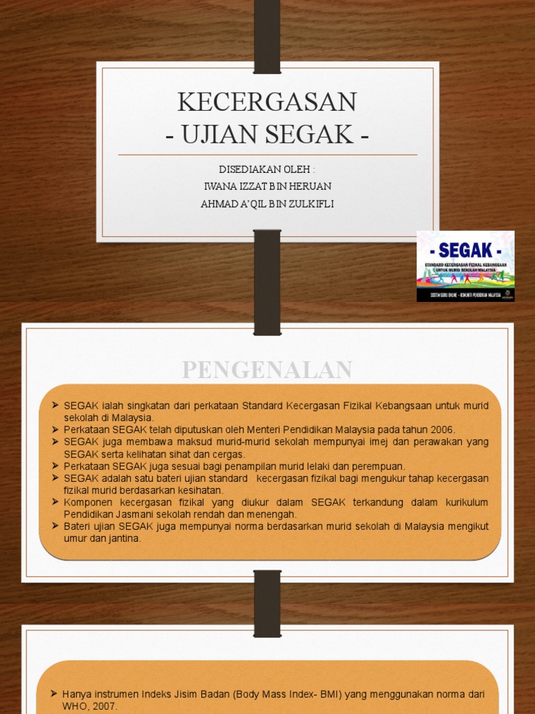 Nota Kecergasan Segak | PDF