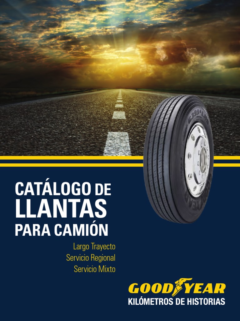 Catalogo Goodyear Commercial | PDF | Neumático
