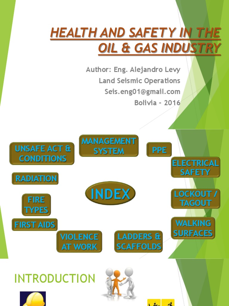 Health and Safety in The Oil & Gas Industry | PDF | Electromagnetic ...