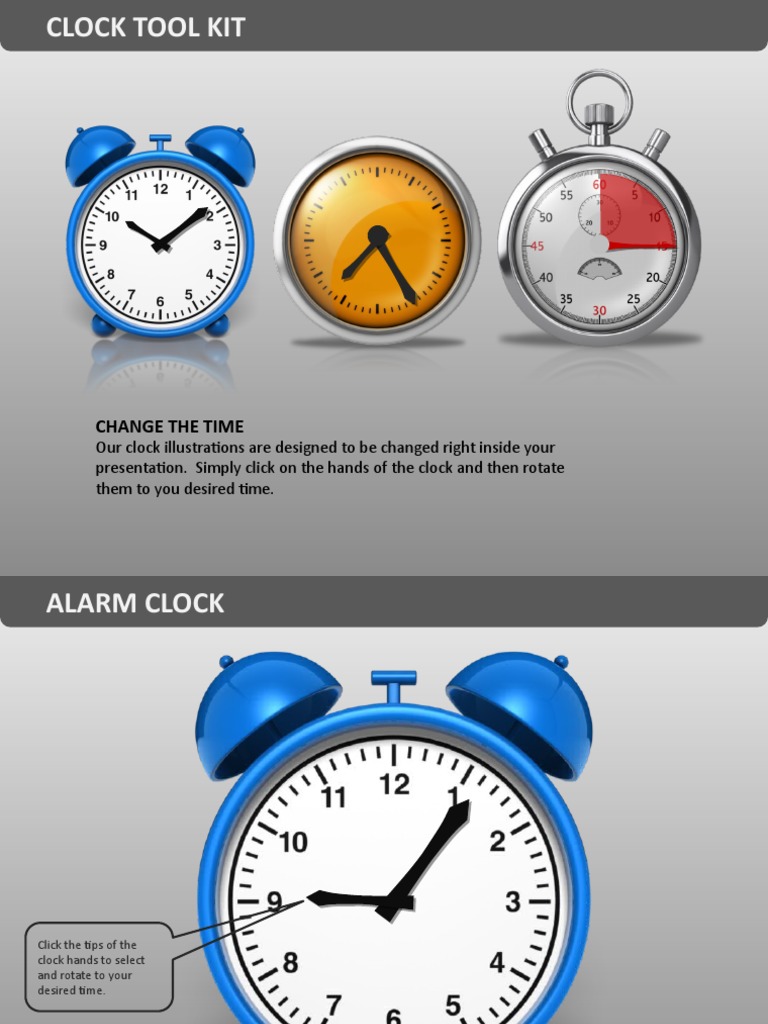A Collection of Interactive Digital Clock Tools for Presentations | PDF ...