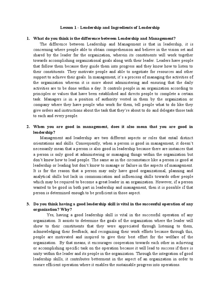 Leadership And Decision Making Pdf Leadership Leadership