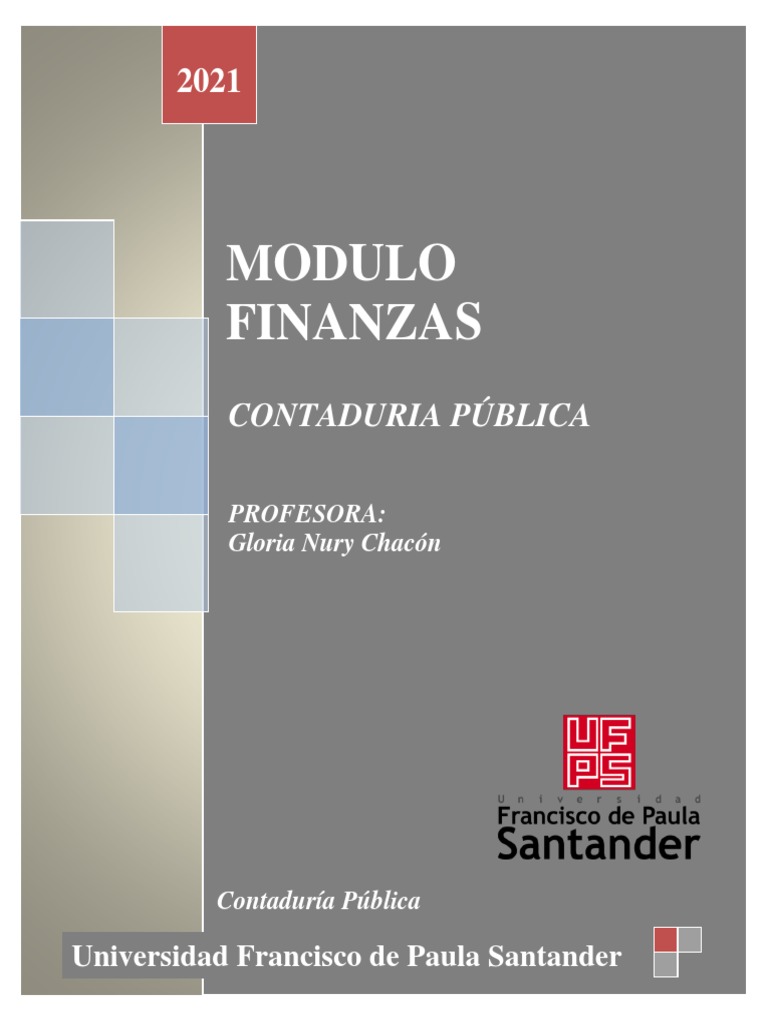 Modulo Finanzas - GNCH - II Sem 2021 | PDF | Capital de trabajo ...