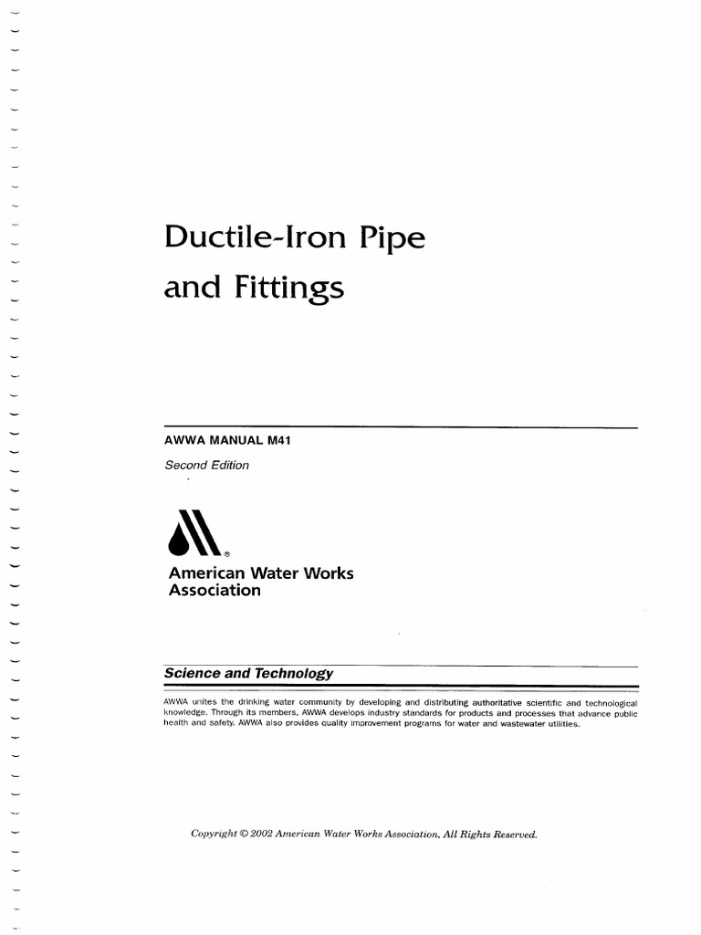 Awwa Manual M41 | PDF