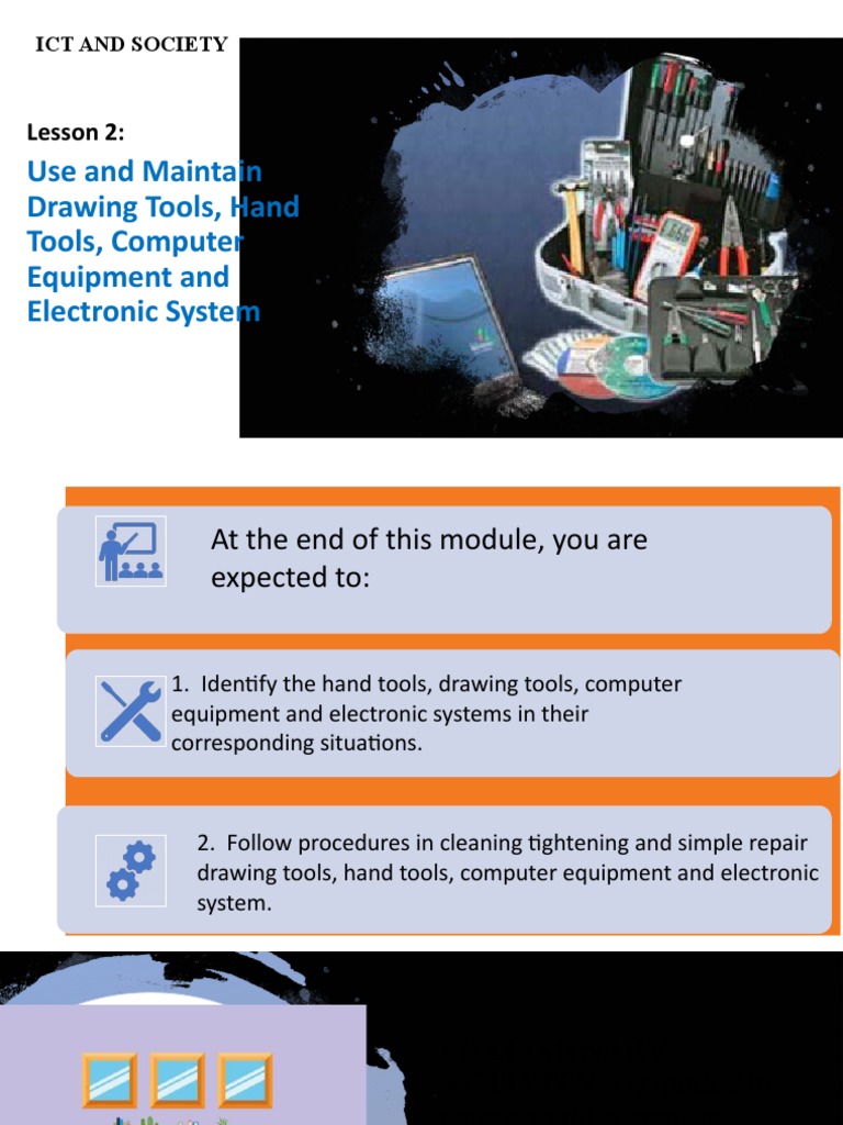 Lesson2 - Use and Maintain Tools | PDF | Electrostatic Discharge ...