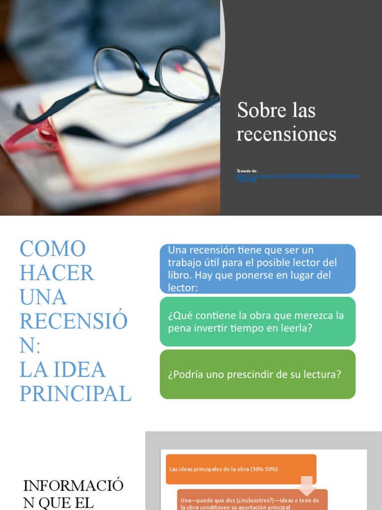 Ejemplo de Una Recencion | PDF | Filosofía | Artes del Lenguaje y ...