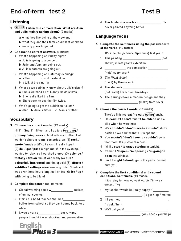 End-Of-term 2 Standard B | PDF | Claude Monet