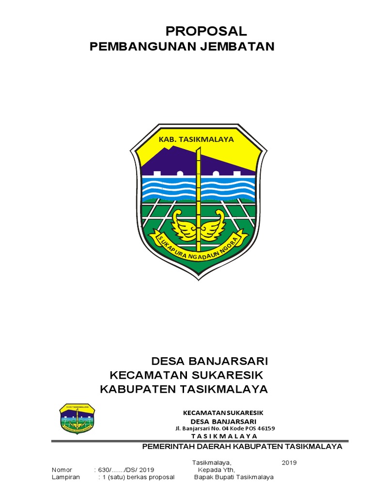 Proposal: Pembangunan Jembatan | PDF