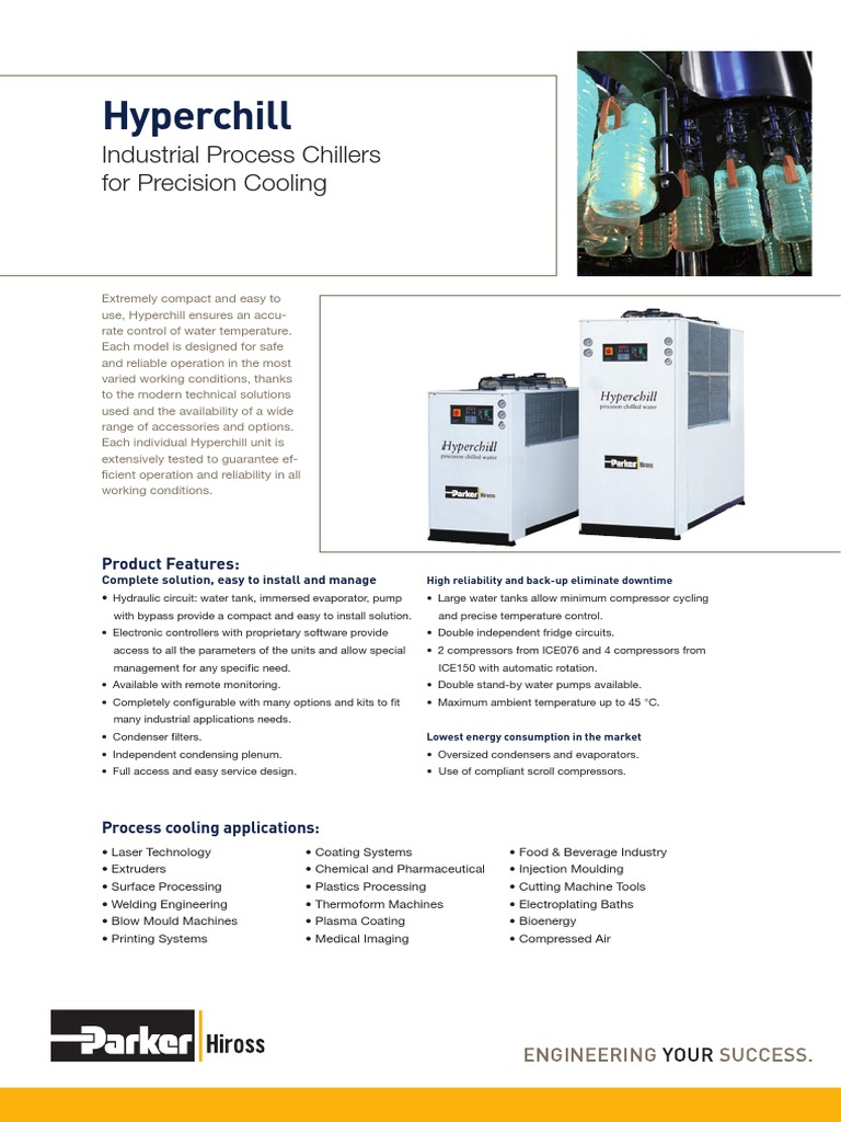 Chiller o Enfriador Parker Hiross Bulice-03-En | PDF | Pump ...