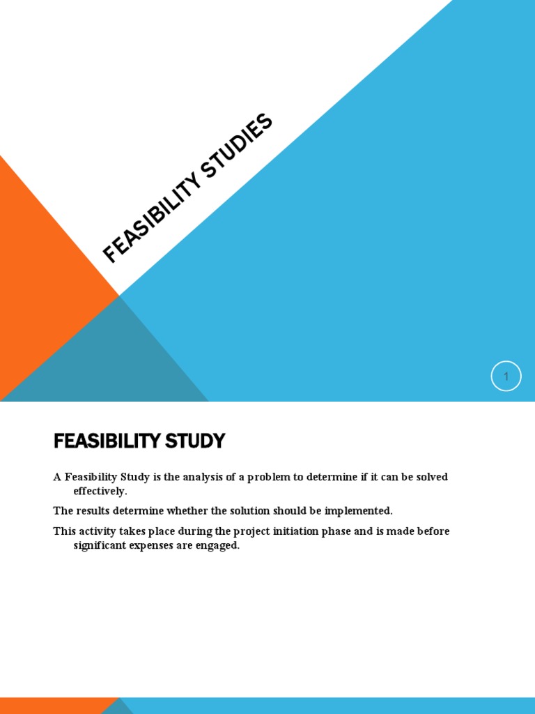 Feasibility Studies | PDF | Feasibility Study | Evaluation