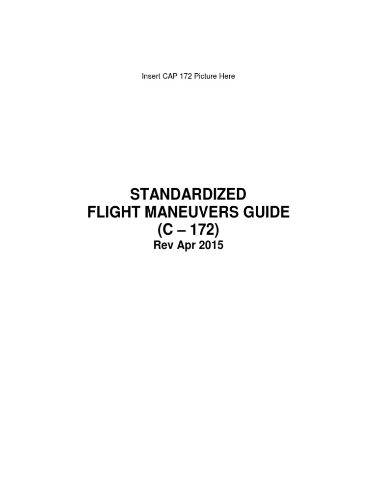 C-172 Maneuvers Guide | PDF | Takeoff | Aviation