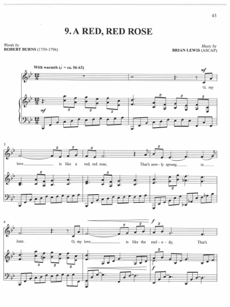 A Red - Red Rose | PDF