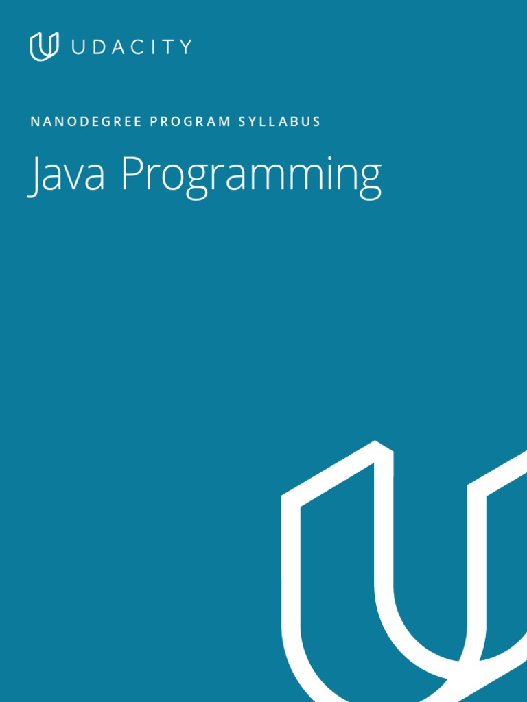 Java Programming Nanodegree Program Syllabus Pdf Java Programming