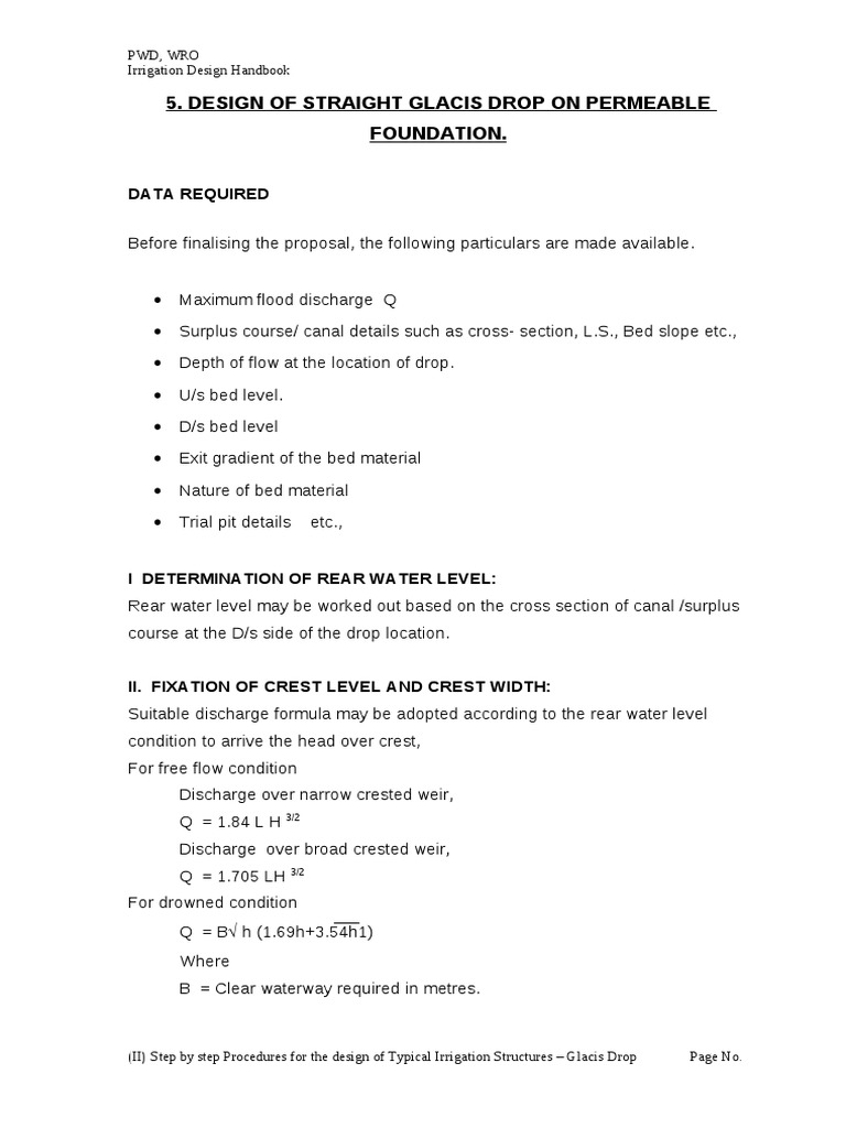 5 Glacis Fall | PDF | Civil Engineering | Physical Geography