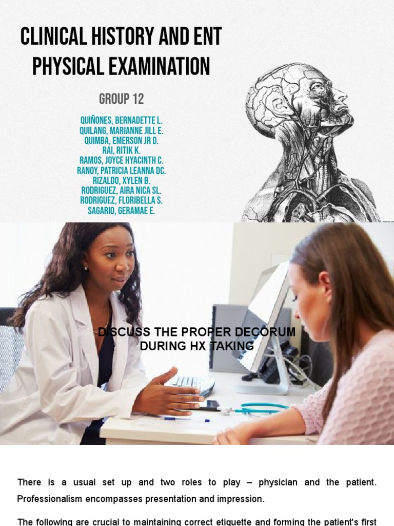 ENT Clinical Exam & Conditions Guide | PDF | Common Carotid Artery | Neck