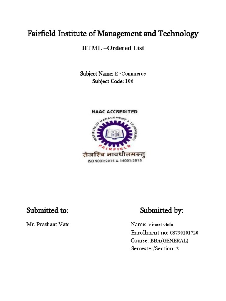 E - Commerce Assignment | PDF | Html Element | Html