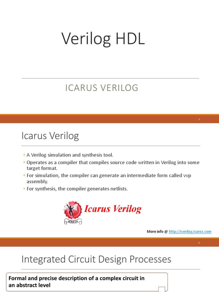Icarus Verilog Simulation Guide | PDF