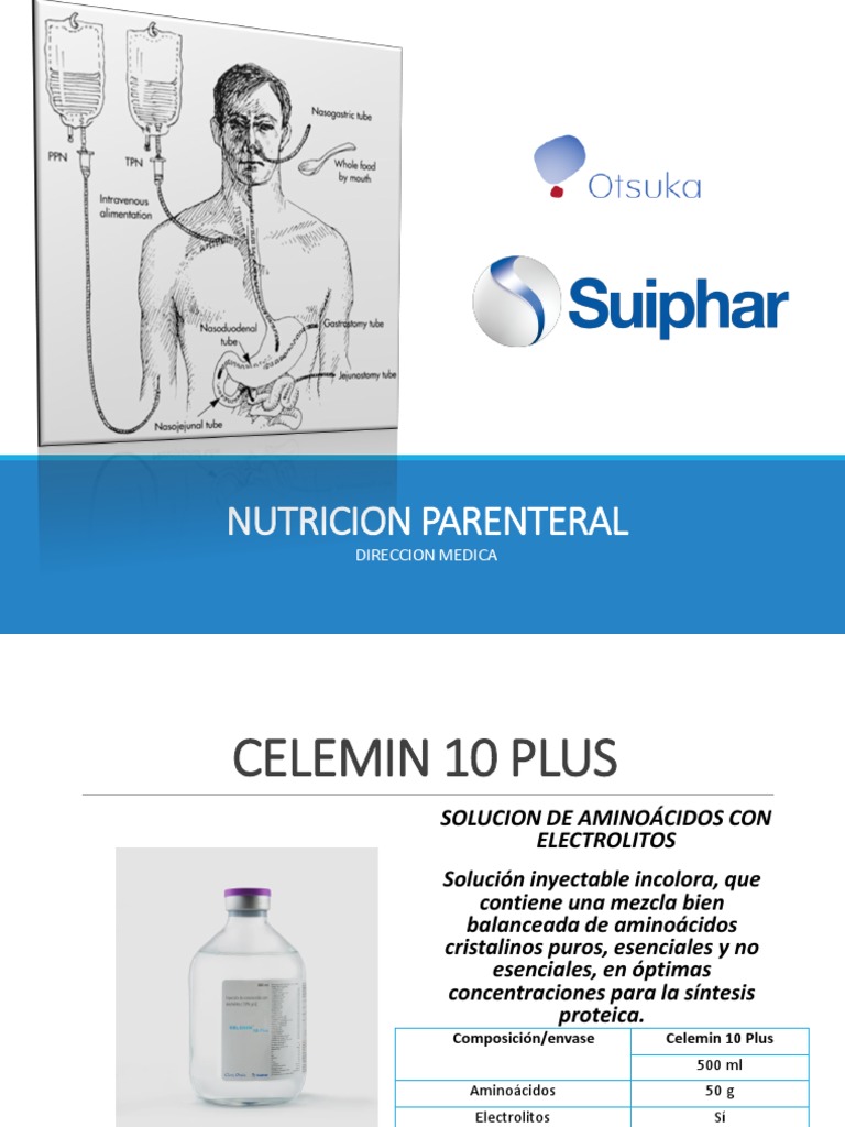 Linea de Nutricion Parenteral Otsuka | PDF | Proteínas | Diálisis