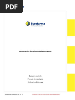 Bula da Pomada Triancinolona Acetonida | PDF | Gravidez | Inflamação