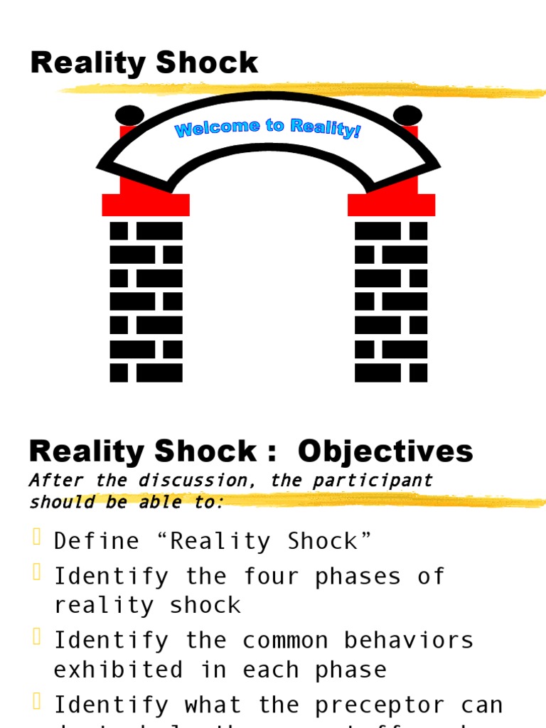 102 Fontana Reality Shock 01-16-09 | PDF | Mentorship | Reality