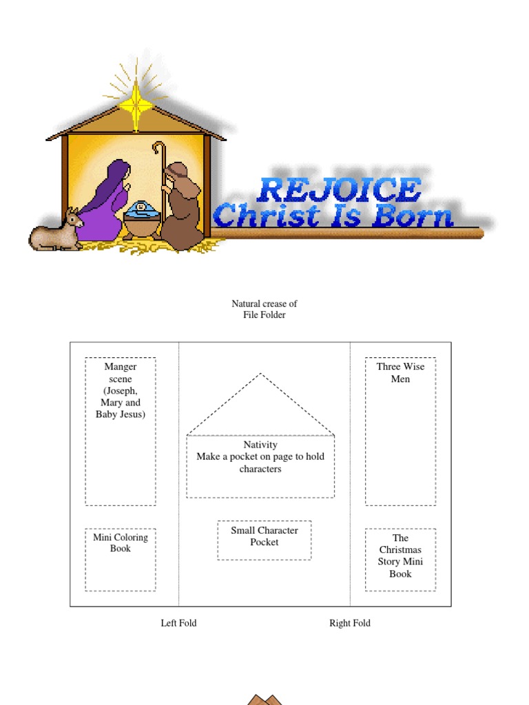Nativity Lapbook | PDF | Biblical Magi | Nativity Of Jesus